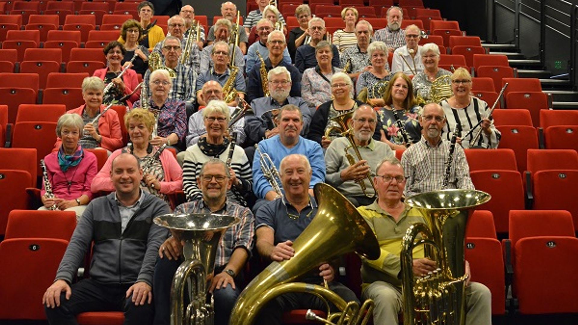 Seniorenorkest Young4ever viert eerste lustrum