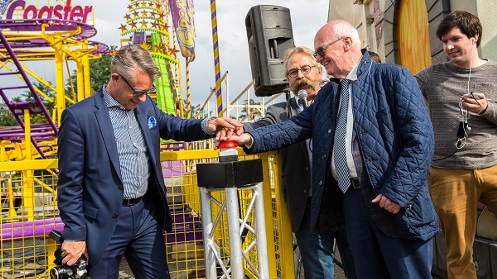 Wethouder Cees Lok opent Roosendaalse Kermis