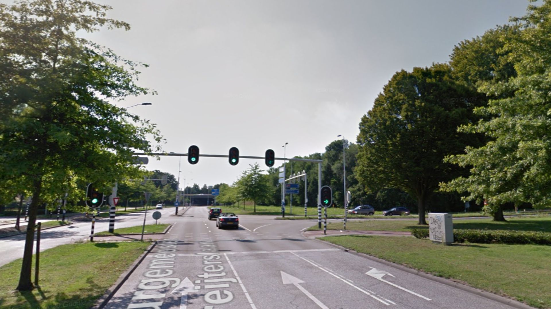 Belangrijke kruispunten die Roosendaal verbinden met snelweg en De Stok ...
